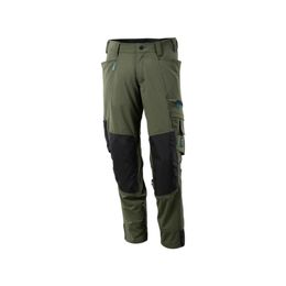 Mascot Hose mit Knietaschen, Stretchstoff Hose Gr&ouml;&szlig;e 82C66, moosgr&uuml;n (17179-311-33-82C66)