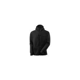 Mascot Kapuzensweatshirt, Rei&szlig;verschluss Kapuzensweatshirt Gr&ouml;&szlig;e M, Schwarz-meliert/Schwarz (17384-319-09-M)
