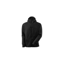 Mascot Kapuzensweatshirt, Rei&szlig;verschluss Kapuzensweatshirt Gr&ouml;&szlig;e S, Schwarz-meliert/Schwarz (17384-319-09-S)
