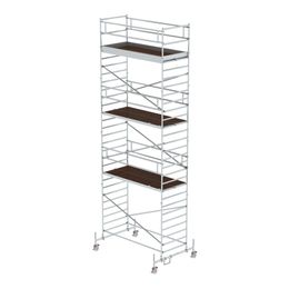 MUNK Rollger&uuml;st 1,35 x 3,0 m mit Fahrbalken und Doppel-Plattform, Plattformh&ouml;he 7,45 m (175736)
