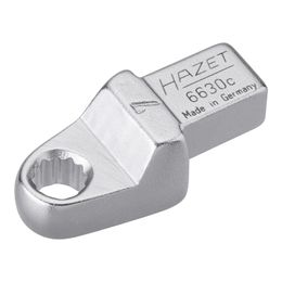 Hazet Einsteck-Ringschl&uuml;ssel 6630C-7 Einsteck-Vierkant 9 x 12 mm Au&szlig;en-Doppel-Sechskant-Tractionsprofil 7)