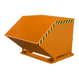 Bauer S&uuml;dlohn KK 1000 Kippmulde lackiert in Gelborange mit Fassungsverm&ouml;gen von 1000l, 4541-05-0000-1 (4541-05-0000-2000)
