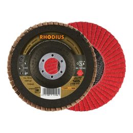 Rhodius TOPline JUMBO SPEED G F&auml;cherschleifscheibe 125 x 22,23 mm K60 (210623)