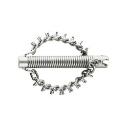 Rothenberger Kettenschleuderkopf mit Spikes, 2 Ketten, 16 mm (72186)