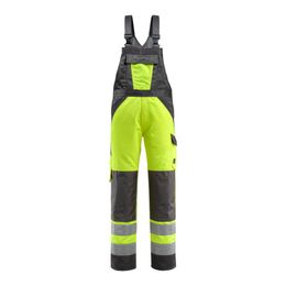 Mascot Gosford Latzhose Gr&ouml;&szlig;e 82C48, hi-vis gelb/dunkelanthrazit (15969-948-1718-82C48)