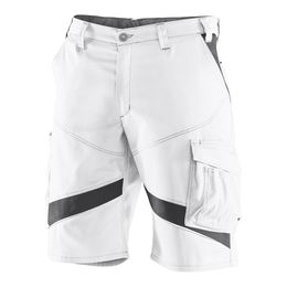 K&Uuml;BLER WORKWEAR K&uuml;bler ActiviQ Shorts 2450 wei&szlig;/anthrazit Gr&ouml;&szlig;e 46 ; K&uuml;bler Workwear (24505365-1097-46)