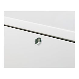 C+P Werkzeugschrank mit Schiebet&uuml;ren, innen 4 B&ouml;den, H1950xB1200xT500mm Front Lichtgrau Korpus Lichtgrau ; C + P M&ouml;belsysteme (2059-00|S10092)