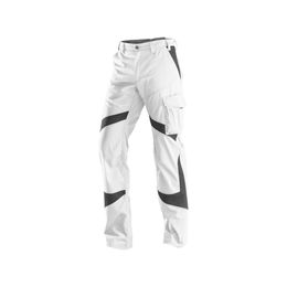 K&Uuml;BLER WORKWEAR K&uuml;bler ActiviQ Damenhose 2550 wei&szlig;/anthrazit Gr&ouml;&szlig;e 38 ; K&uuml;bler Workwear (2550 5365-1097-38)