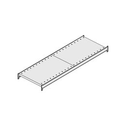 Bito Fachebene Gro&szlig;fachregal Set / Fachboden L1500xB600 mm, verzinkt (27149)