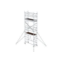 MUNK Klappger&uuml;st 0,75 x 1,80 m mit Ausleger, Plattformh&ouml;he 3,80 m (115139)