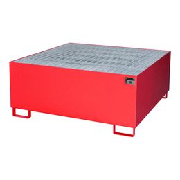 Bauer S&uuml;dlohn Auffangwanne AW 1000, lackiert, Feuerrot (4402-23-0000-3000)