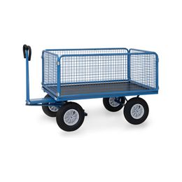 Fetra Handpritschenwagen 6435L - Tragkraft 1000kg Luft-Bereifung)