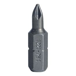 Stahlwille Bit-Schraubendrehereinsatz PH Gr.1 Au&szlig;en-6kant C 6,3mm L.25mm (08010001)