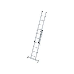 MUNK Aluminium-Schiebeleiter 2-teilig nivello&reg;-Traverse 2 x 8 Sprossen (020408)