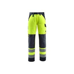 Mascot Maitland Hose Gr&ouml;&szlig;e 90C62, hi-vis gelb/schwarzblau (15979-948-17010-90C62)