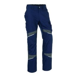 K&Uuml;BLER WORKWEAR K&uuml;bler Hose ACTIVIQ cotton+ dunkelblau/anthrazit Form 2250 Gr&ouml;&szlig;e 23 ; K&uuml;bler Workwear (2250 3421-4897-23)