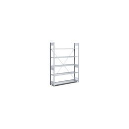 Bito Fachbodenregal / Archivregal Typ:EL L1008xH1850xT324 mm, Grundfeld 70 kg glanzverzinkt (C1250-0005)