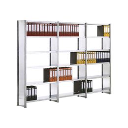 Regalwerk BERT B&uuml;roregal Anbaufeld HxBxT 2000x1285x300mm Vollblech Seitenwand (B3-55513-30)