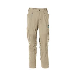 Mascot Hose mit Knietaschen, Stretchstoff Hose Gr&ouml;&szlig;e 82C43, hellkhaki (17179-311-55-82C43)