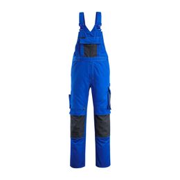 Mascot Augsburg Latzhose Gr&ouml;&szlig;e 76C48, kornblau/schwarzblau (12169-442-11010-76C48)