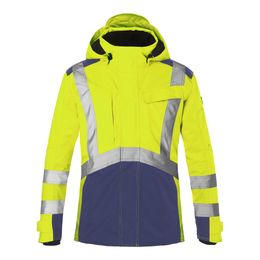 K&Uuml;BLER WORKWEAR K&uuml;bler Hardshelljacke REFLECTIQ PSA 2 warngelb/dunkelblau Form 1327 Gr&ouml;&szlig;e S ; K&uuml;bler Workwear (1327 8231-3448-S)