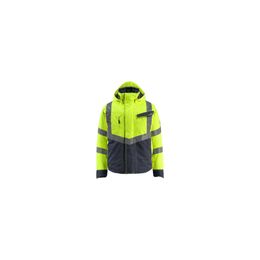 Mascot Hastings Winterjacke Gr&ouml;&szlig;e 4XL, hi-vis gelb/schwarzblau (15535-231-17010-4XL)