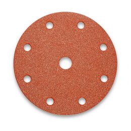 Sia Scheibe mit Loch, 1919 siawood 125, 9-Loch Korn 120 ; SIA ABRASIVES (F03E003M63)