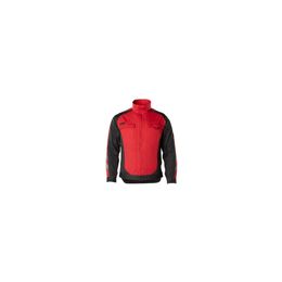 Mascot Fulda Arbeitsjacke Gr&ouml;&szlig;e 2XL, rot/schwarz (12209-442-0209-2XL)