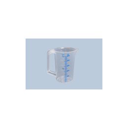 H&uuml;nersdorff H&uuml;nersdorff Messkanne 500 ml, PP, 2 Skalen geschlossener Griff, transparent (935000)