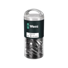 Wera 855/1 Z DIY 100 Bits, PZ 2 x 25 mm, 100-teilig (05072444001)