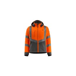 Mascot Blackpool Soft Shell Jacke Gr&ouml;&szlig;e S, hi-vis orange/dunkelanthrazit (15502-246-1418-S)