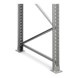 Regalwerk ARTUS-St&uuml;tzrahmen HxT 3000x800 mm pulverbeschichtet inkl. Montagemat. unmontiert (B4-23002-K)