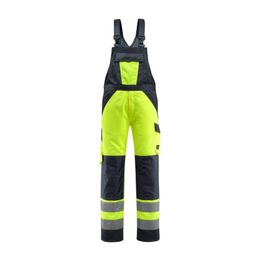 Mascot Gosford Latzhose Gr&ouml;&szlig;e 76C58, hi-vis gelb/schwarzblau (15969-948-17010-76C58)