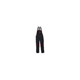 K&Uuml;BLER WORKWEAR K&uuml;bler IMAGE DRESS Latzhose schwarz/mittelrot 98 ; K&uuml;bler Workwear (3347 3411-9955-98)
