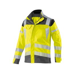 K&Uuml;BLER WORKWEAR K&uuml;bler PSA Reflectiq Jacke 1207 warngelb/anthrazit 27 ; K&uuml;bler Workwear (12078340-3497-27)