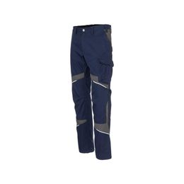 K&Uuml;BLER WORKWEAR K&uuml;bler ACTIVIQ cotton+ Damenhose dunkelblau/anthrazit 38 ; K&uuml;bler Workwear (2550 3421-4897-38)