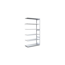 Bito Fachbodenregal Typ:M L1008xH2500xT524 mm, Anbaufeld 200 kg verzinkt (C1231-0037)