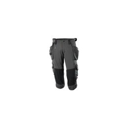 Mascot Dreiviertel-Hose, H&auml;ngetaschen, Stretchs Dreiviertel-Hose Gr&ouml;&szlig;e C68, dunkelanthrazit (17049-311-18-C68)