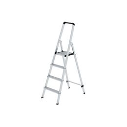 MUNK Aluminium-Stehleiter ML einseitig begehbar 4 Stufen (011224)