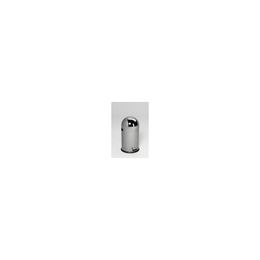 Var Abfallsammler 33 L mit Fu&szlig;pedal silber 33 l (43091)