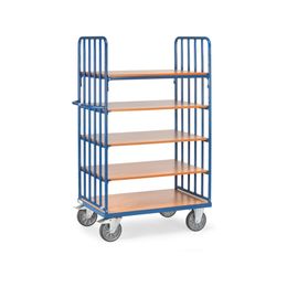 Fetra Etagenwagen 8353 mit Streben - Tragkraft 600kg TPE-Reifen)