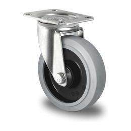CASCOO Lenkrolle &oslash; 80 mm Serie R4E2 Kugellager (SPP21W0080R4E2B34)