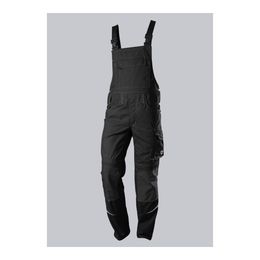 BP&reg; Komfort-Latzhose mit Reflexelementen und Kniepolstertaschen, schwarz, Gr. 50, L&auml;nge n (1804-720-32-50-n)