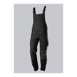 BP&reg; Komfort-Latzhose mit Reflexelementen und Kniepolstertaschen, schwarz, Gr. 56, L&auml;nge n (1804-720-32-56-n)