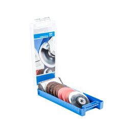 Pferd TOOLS COMBICLICK Set 19-tlg. &Oslash; 115 mm M14 Bearbeitungen grob bis poliert mit Winkelschleifer (49350071)