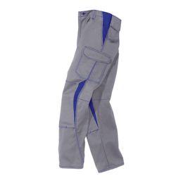 K&Uuml;BLER WORKWEAR K&uuml;bler Image-Dress Hose 2346 3411 mittelgrau/kornblumenblau Gr&ouml;&szlig;e 90 ; K&uuml;bler Workwear (2346 3411-9546-90)