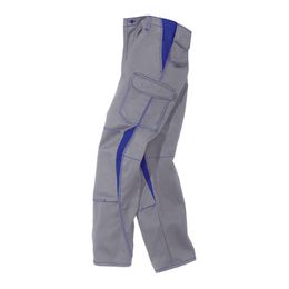 K&Uuml;BLER WORKWEAR K&uuml;bler Image-Dress Hose 2346 3411 mittelgrau/kornblumenblau Gr&ouml;&szlig;e 26 ; K&uuml;bler Workwear (2346 3411-9546-26)