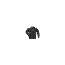 Pullover Gr.L anthrazit Troyer m.Rei&szlig;verschlusskragen ; Scheibler (8362)