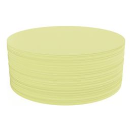MAGNETOPLAN Kommunikationskarte rund, &Oslash; 190 mm, 500 St&uuml;ck, gelb, D 190 mm, 500 BL (111151802)