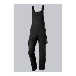 BP&reg; Latzhose mit Kniepolstertaschen, schwarz, Gr. 50, L&auml;nge n (1979-570-0032-50-n)